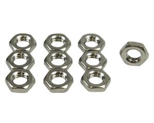 Edelstahl Sechskantmutter, niedrig - M4 - 4mm, V4A